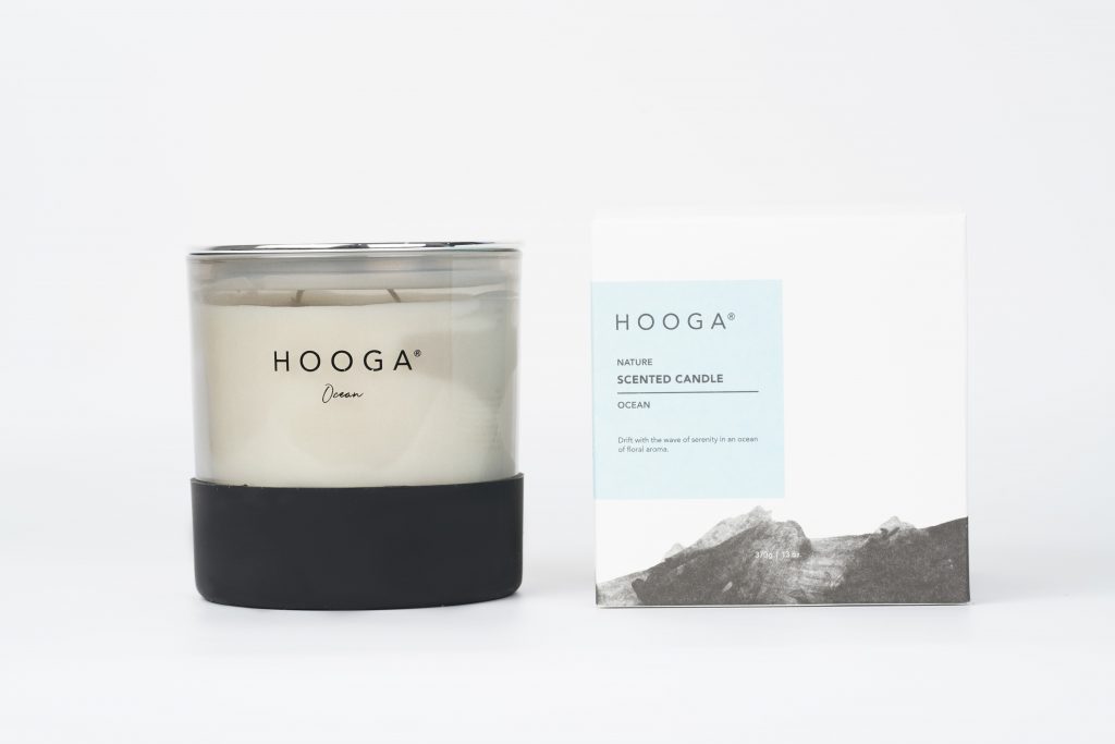 Black Scented Candle - HOOGA