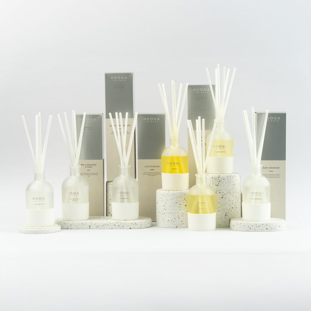 White Intense Reed Diffuser - HOOGA