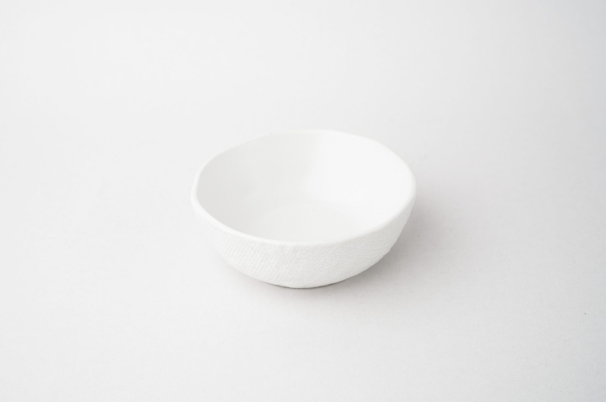 Lowell Textured White Condiment Dish - HOOGA