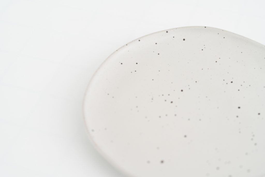 Milly Cream White & Sand Side Plate - HOOGA